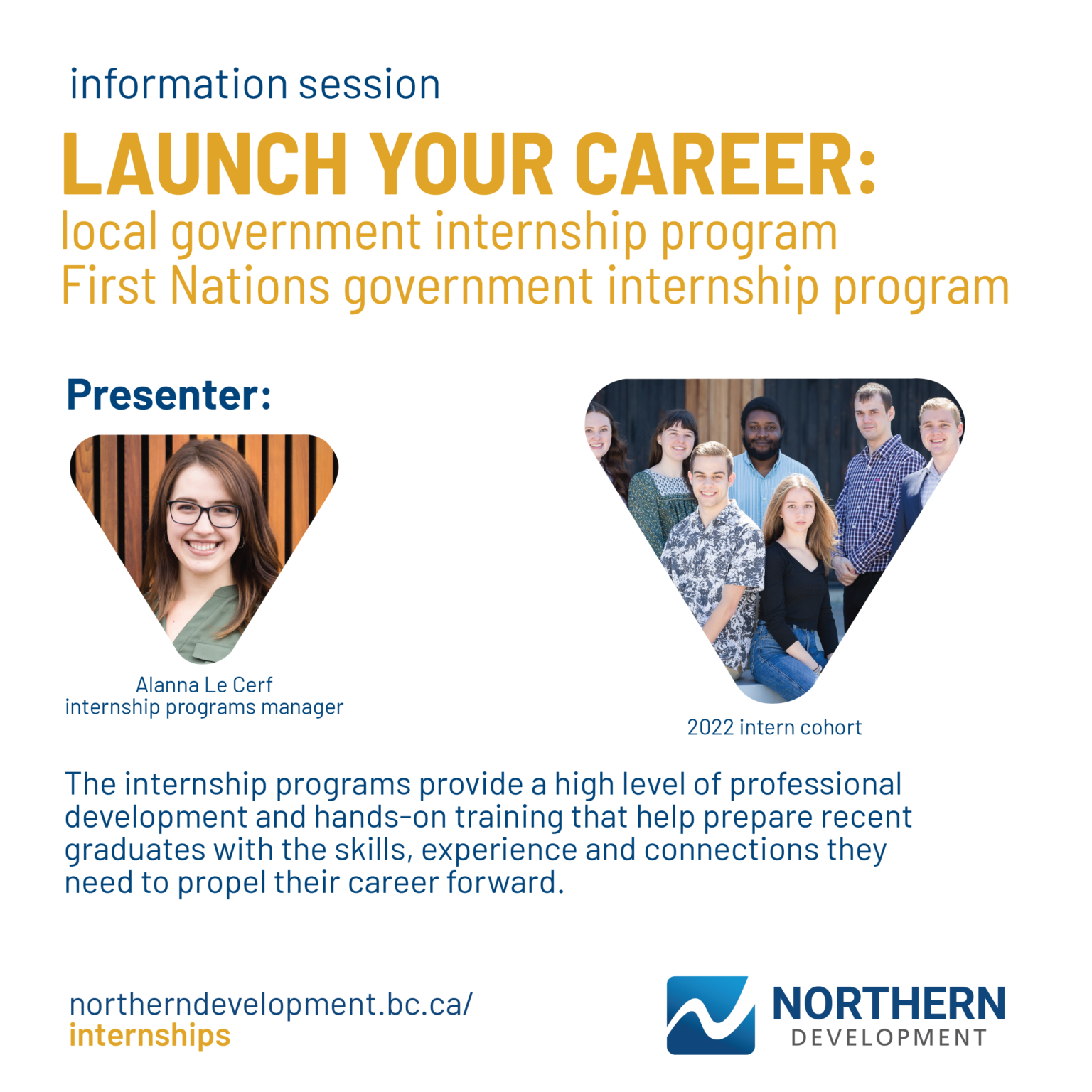 Intern information sessions | Northern Development