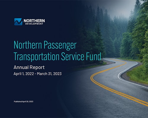 Northern Passenger Transportation Service | Funding Programs | Northern ...